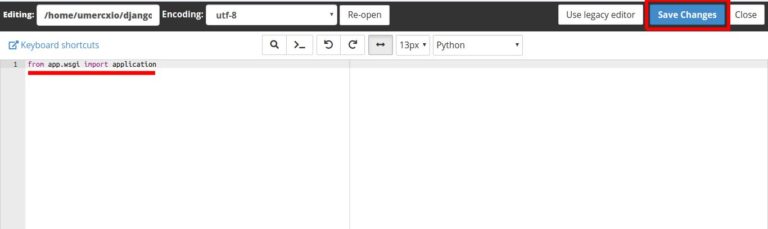Deploy Django app on Shared Hosting using CPanel - Umer Softwares Blog
