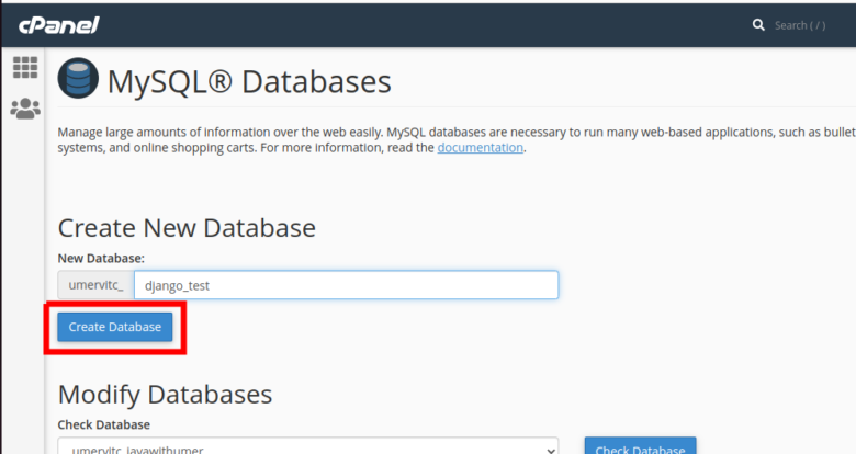Deploy Django app on Shared Hosting using CPanel - Umer Softwares Blog